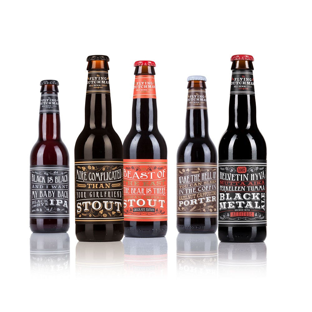 Dark beer - Special beer - The Flying Dutchman - Black Magic! - 12 ...